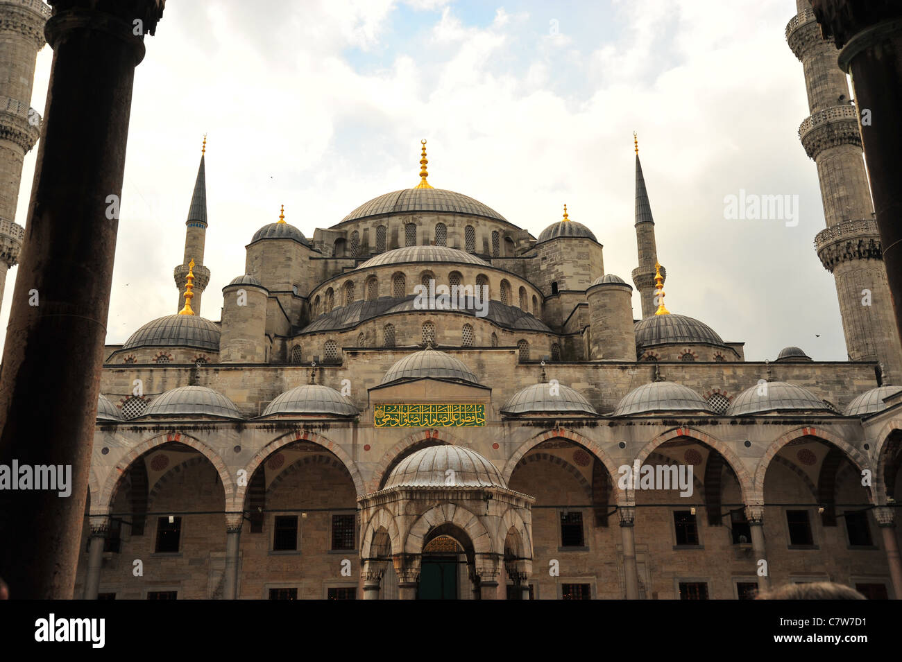 Views of the Blue Mosque in Istanbul Stock Photo - Alamy