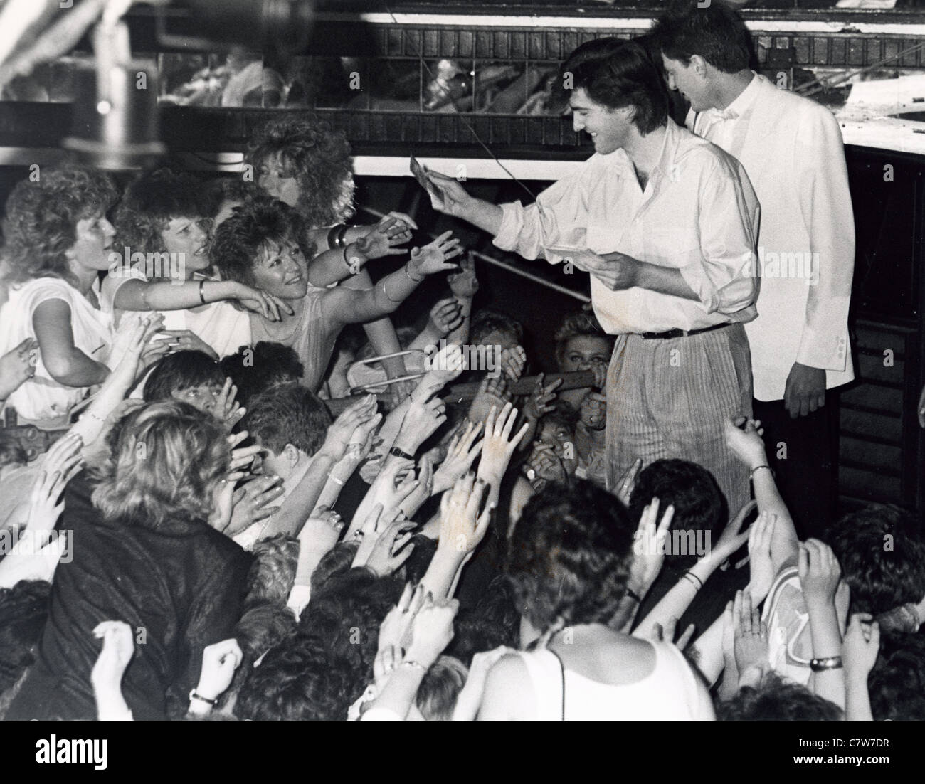 NICK BERRY UK singer and actor in 1986. Photo EMPICS Stock Photo - Alamy