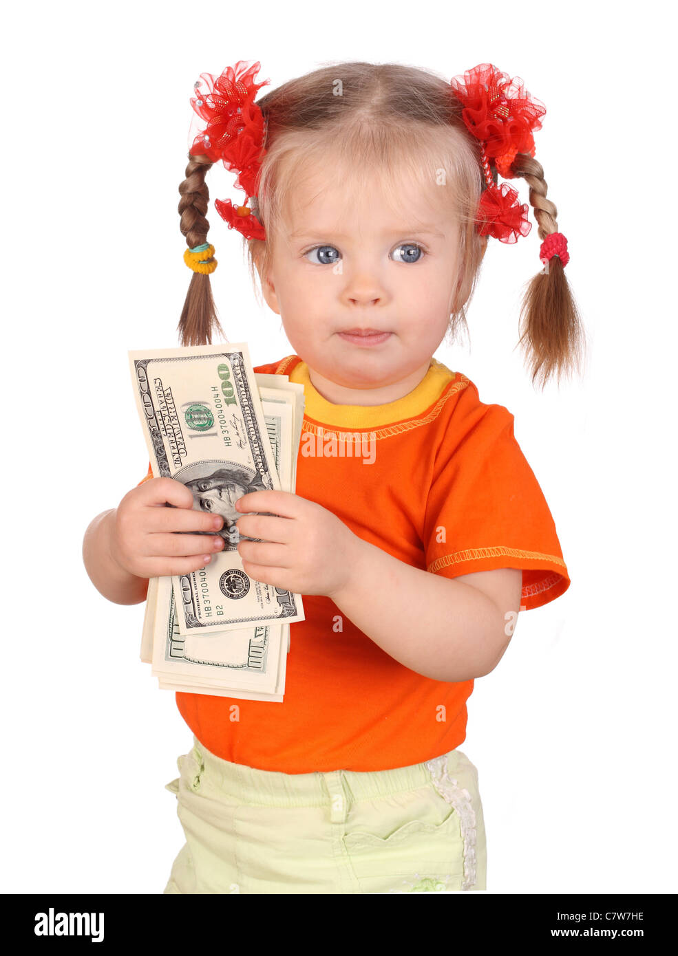 Baby money notes hi-res stock photography and images - Alamy