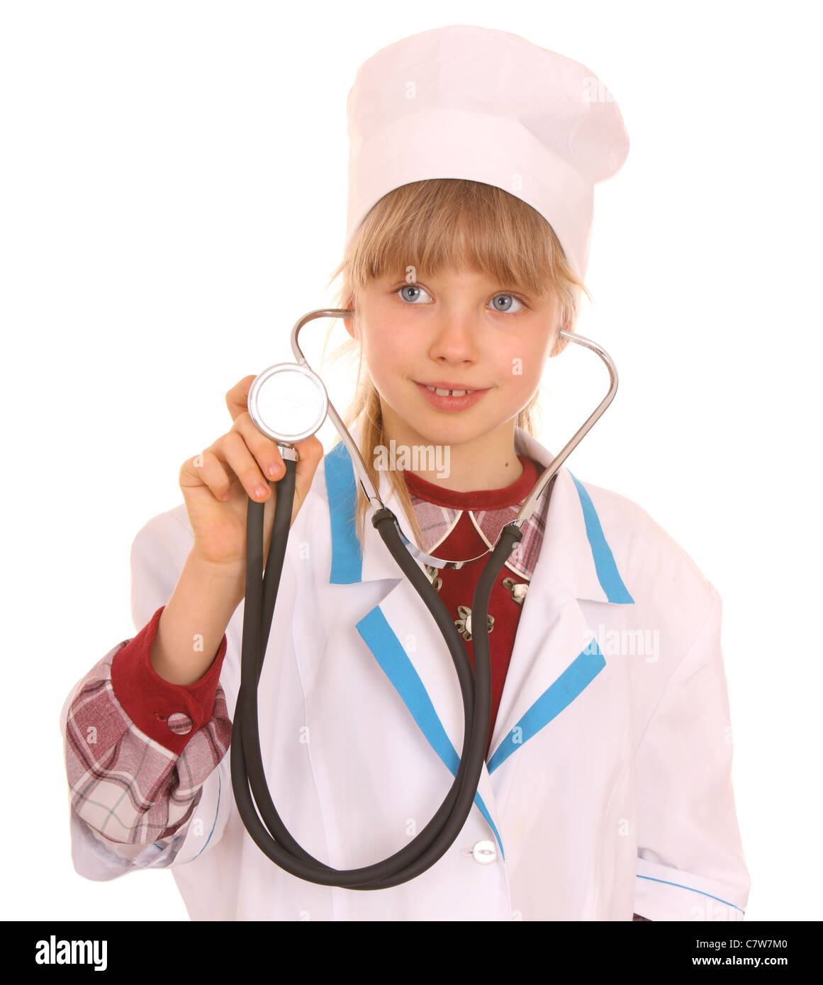 Child in costume of doctor Stock Photo - Alamy