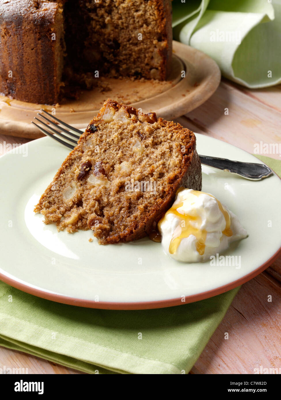 Somerset apple cake Stock Photo - Alamy