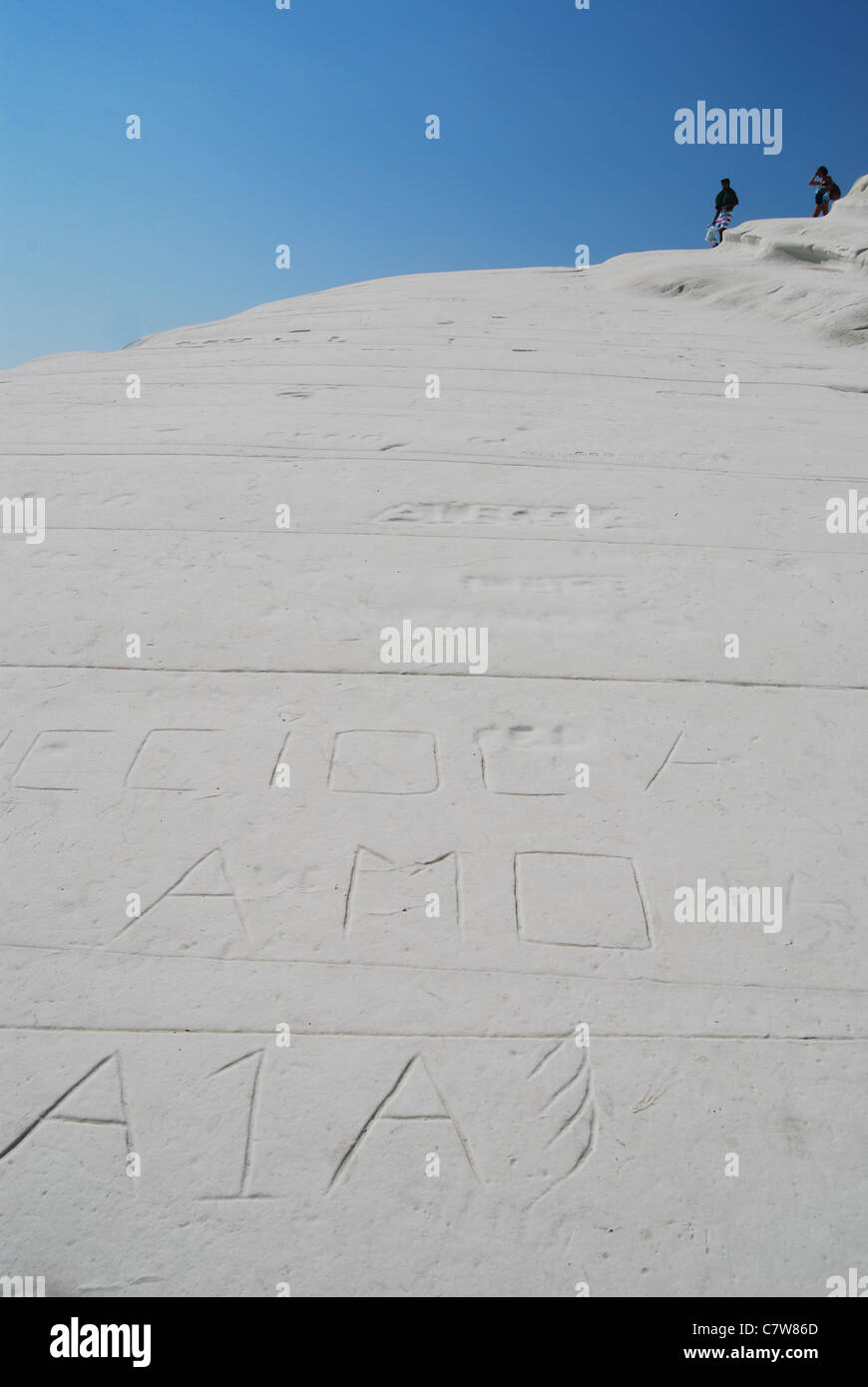 Sicilian beach turkish steps hi-res stock photography and images - Alamy