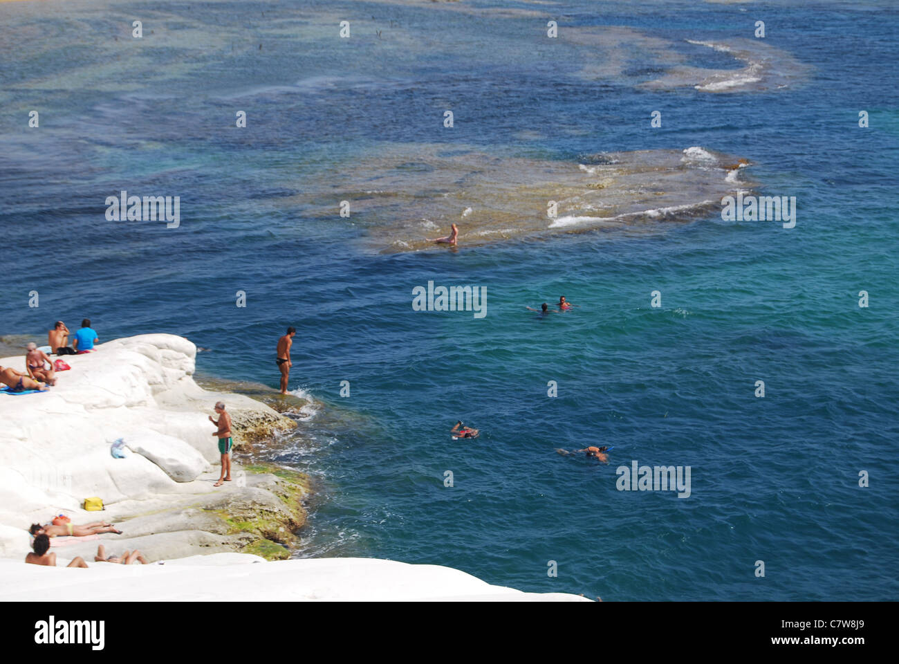 Sicilian Beach Turkish Steps High Resolution Stock Photography and ...