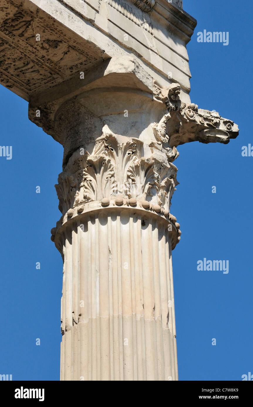 Temple of Apollo Rome Italy Stock Photo - Alamy