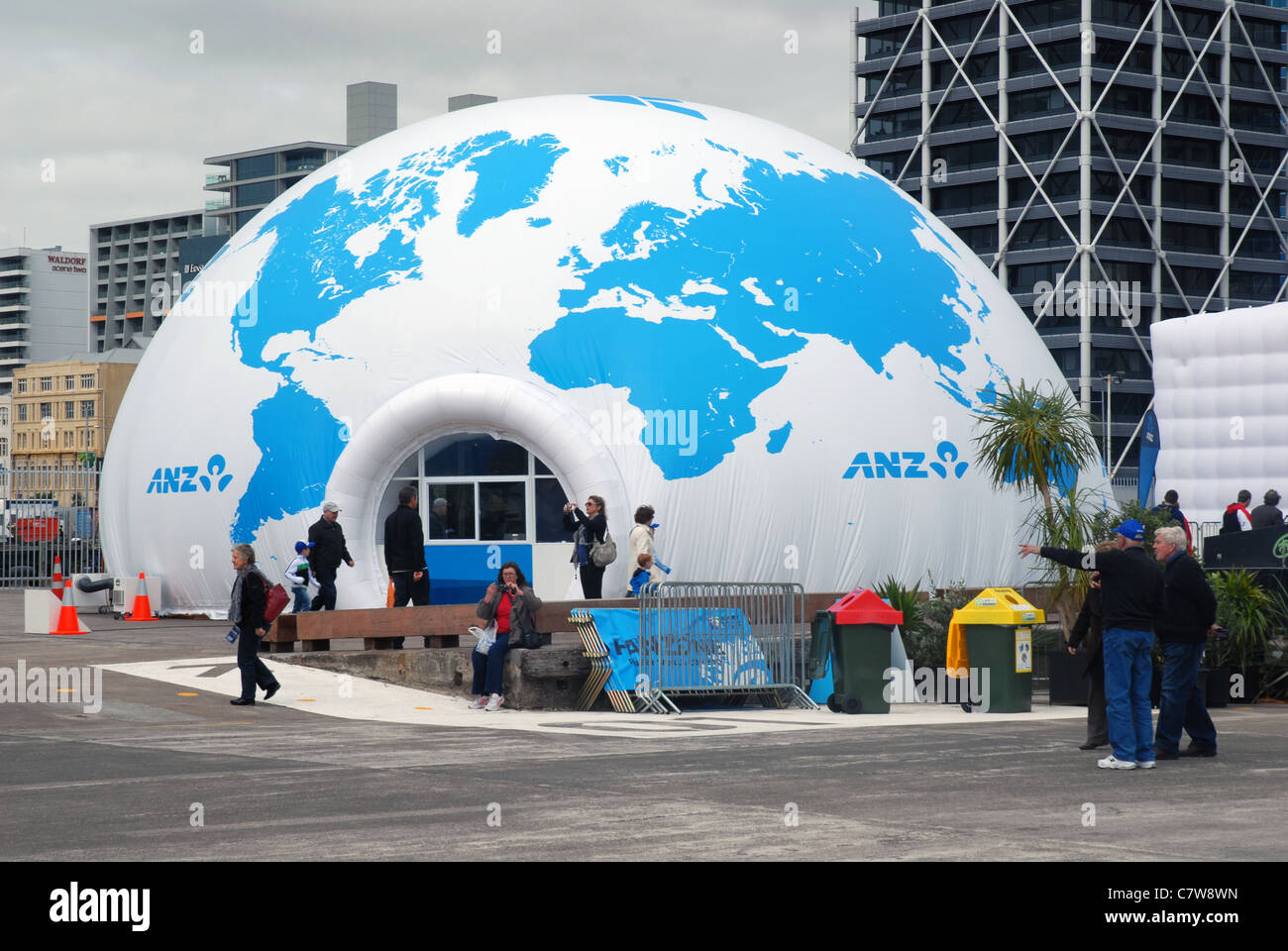 Rugby World Cup Display 2011, Auckland, New Zealand Stock Photo - Alamy