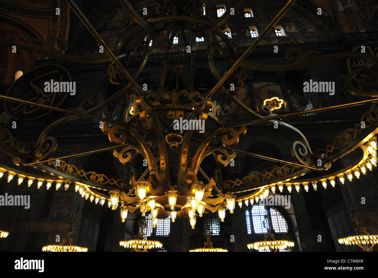 Views of the Blue Mosque in Istanbul Stock Photo - Alamy