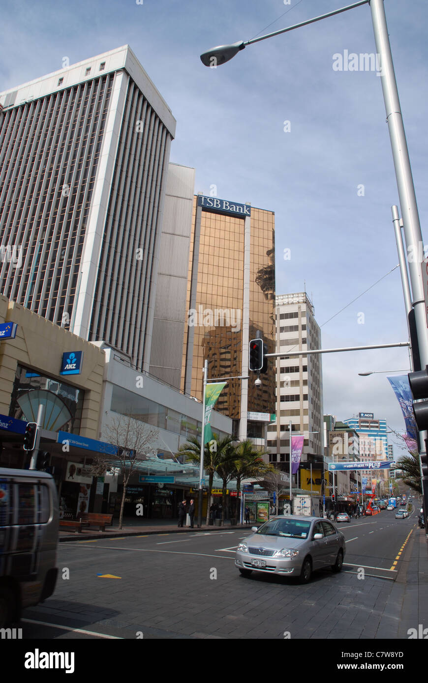 Centre of Auckland, New Zealand Stock Photo - Alamy