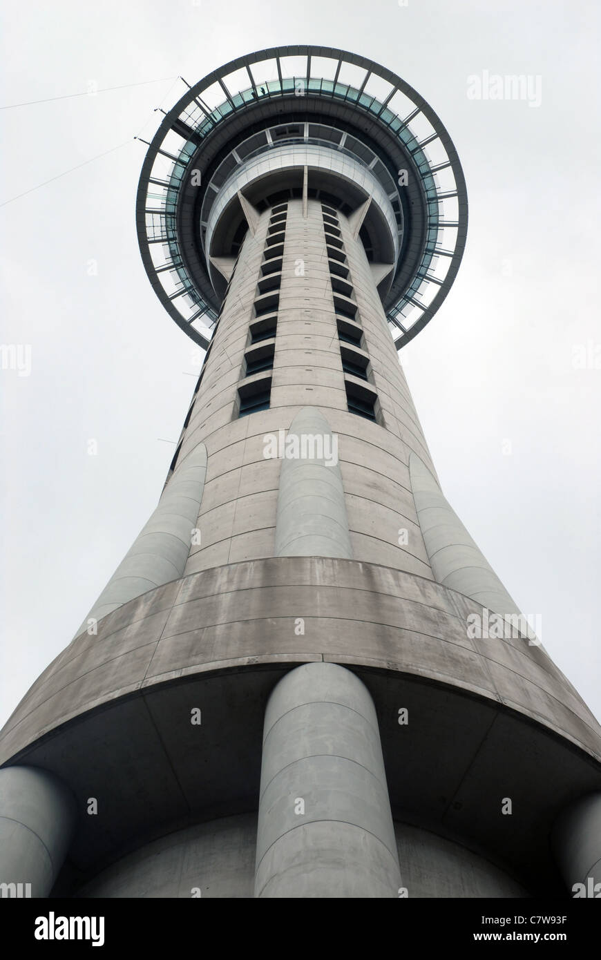 The Sky Tower Auckland New Zealand Stock Photo - Alamy