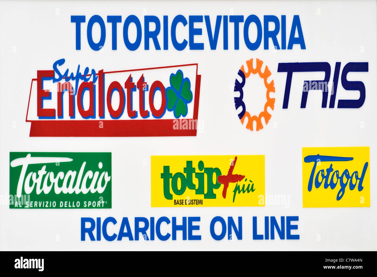 Lotto sign hi-res stock photography and images - Alamy