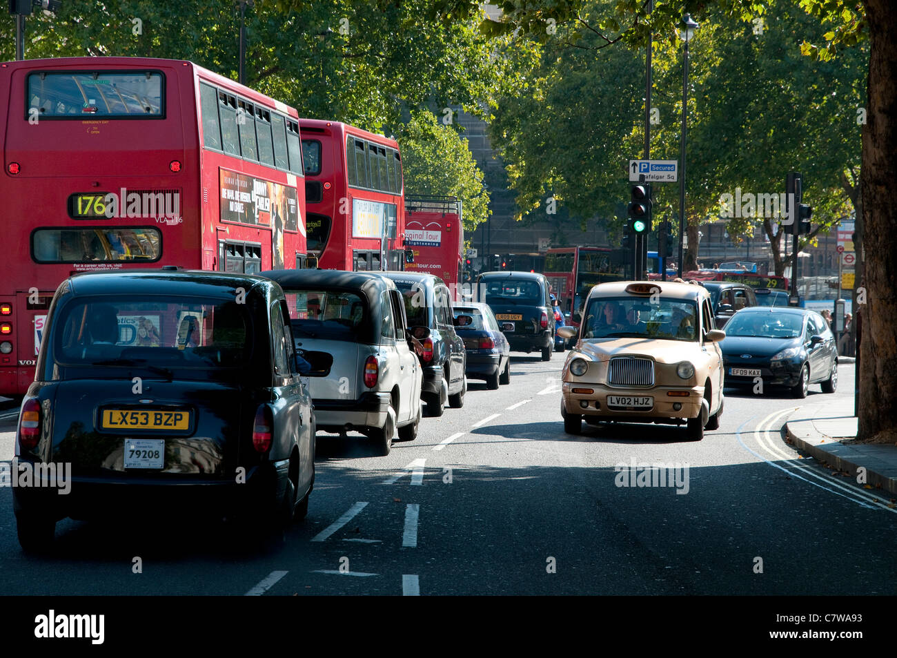 traffic congestion in london, england Stock Photo - Alamy
