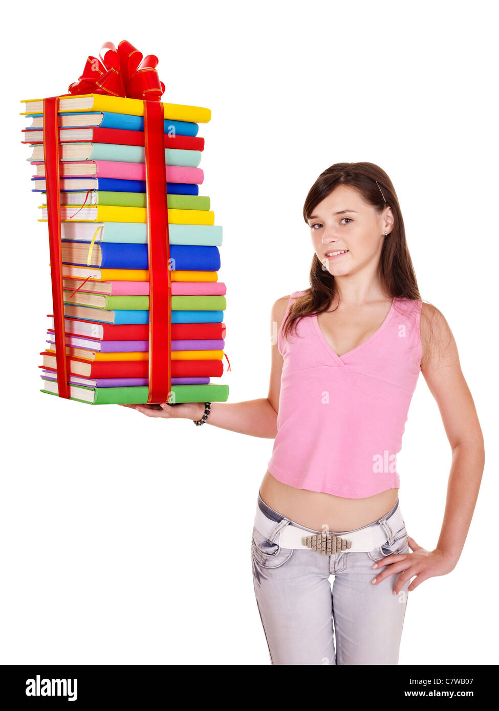 Teen girl face Cut Out Stock Images & Pictures - Alamy