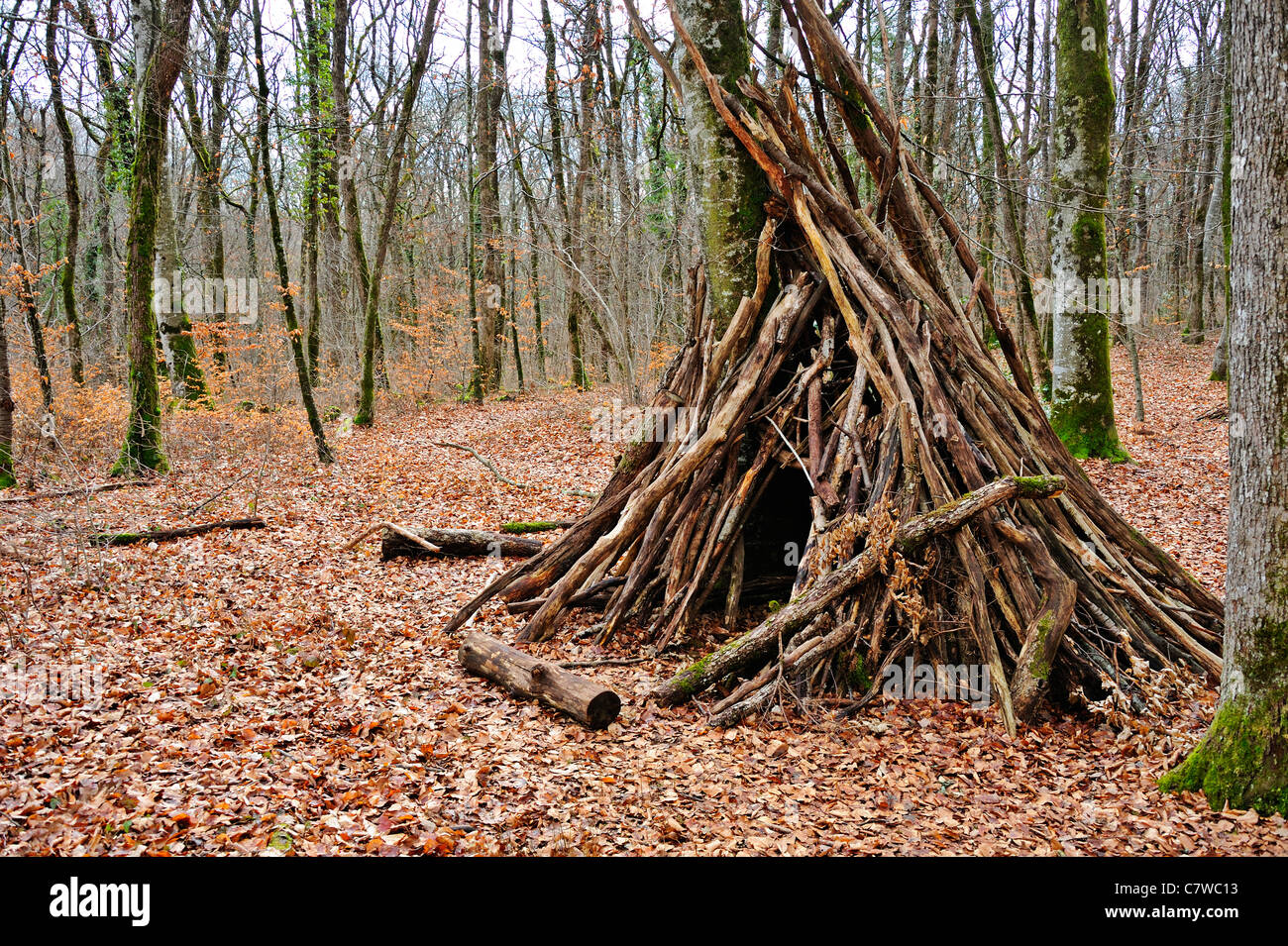 Teepee house hi-res stock photography and images - Alamy