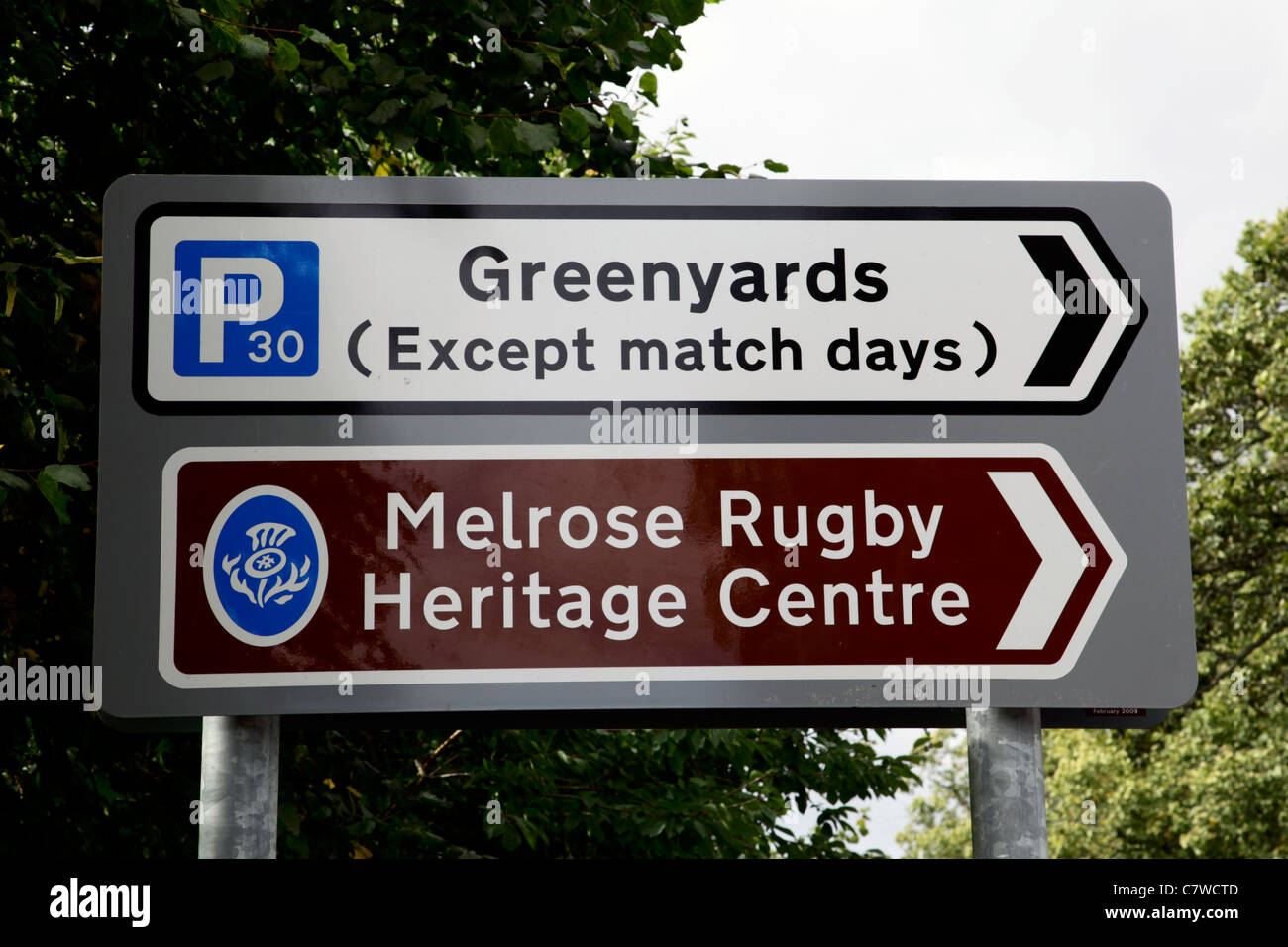 Melrose rugby hi-res stock photography and images - Alamy