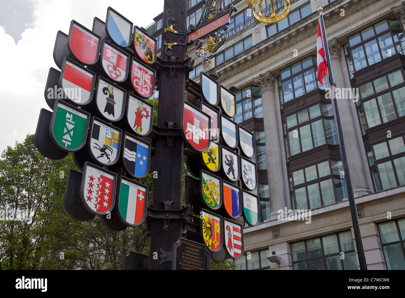 Uk regions flags hi-res stock photography and images - Alamy