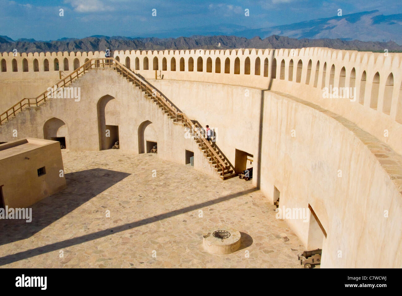 Nizwa fort exterior hi-res stock photography and images - Alamy