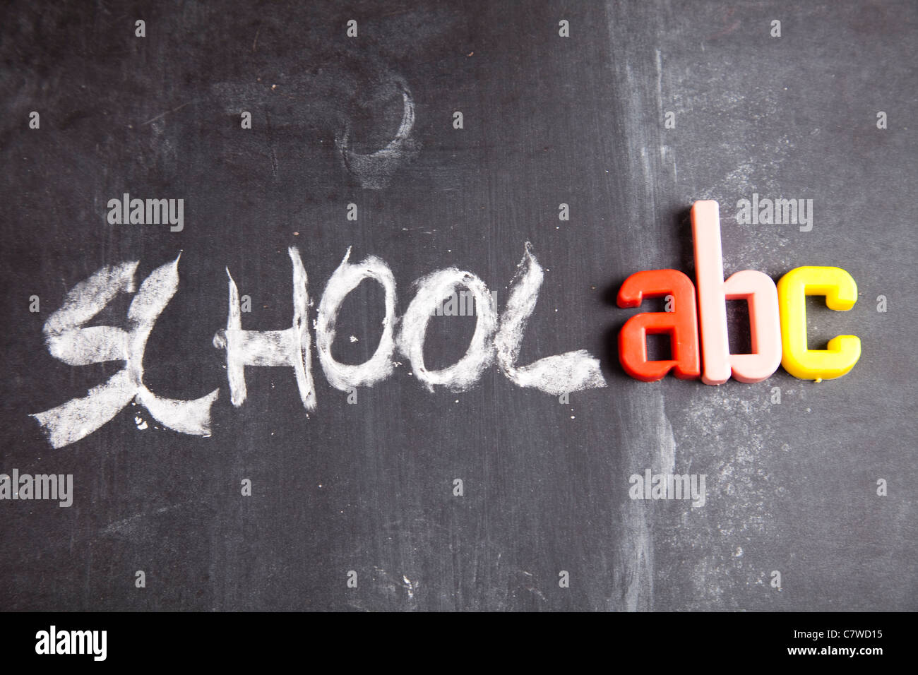 School, alphabet, letters Stock Photo - Alamy