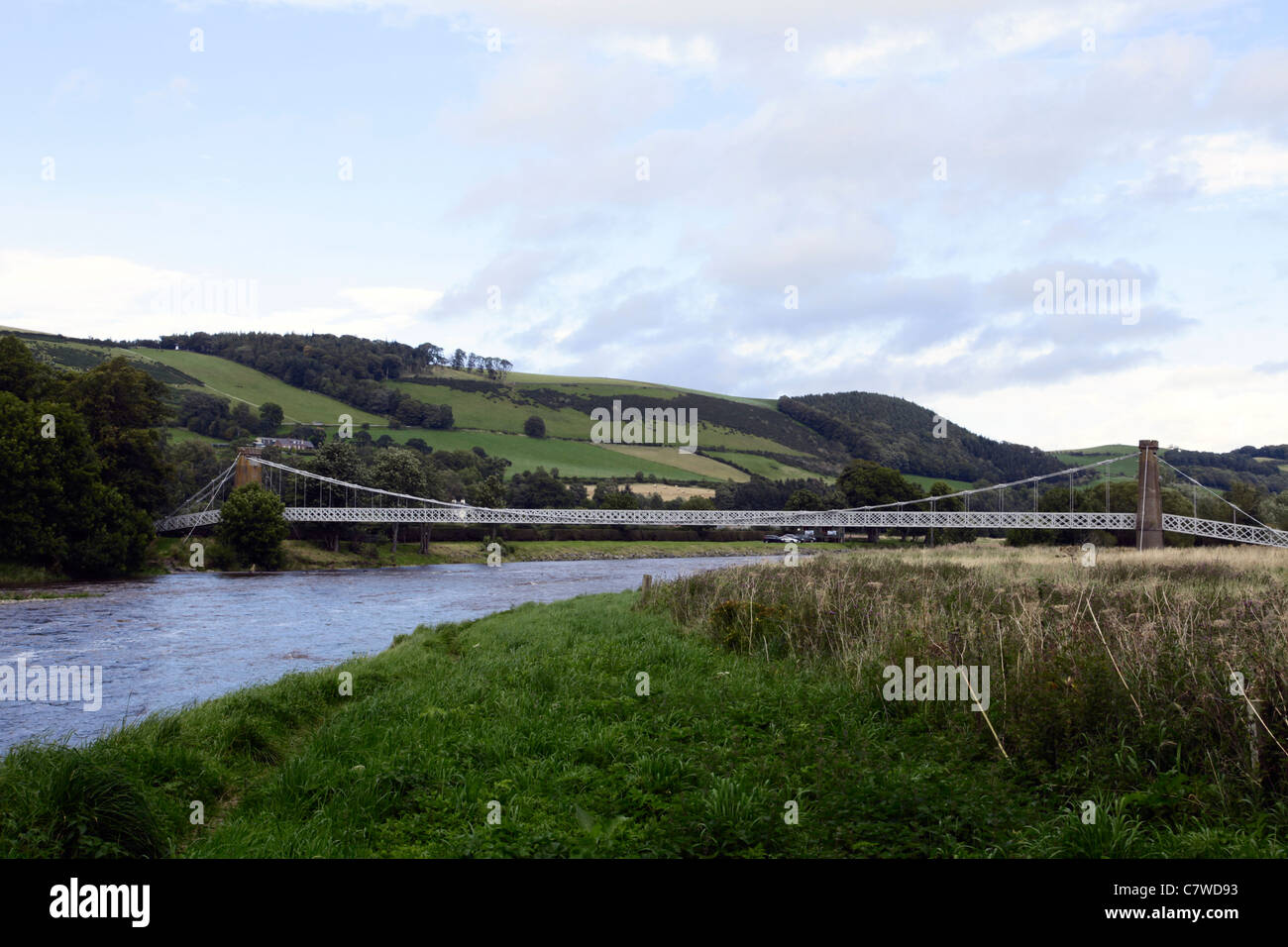 Melrose chain bridge hi-res stock photography and images - Alamy