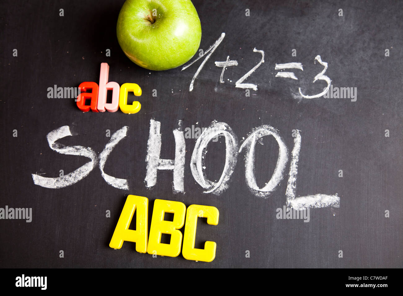 School, alphabet, letters Stock Photo - Alamy