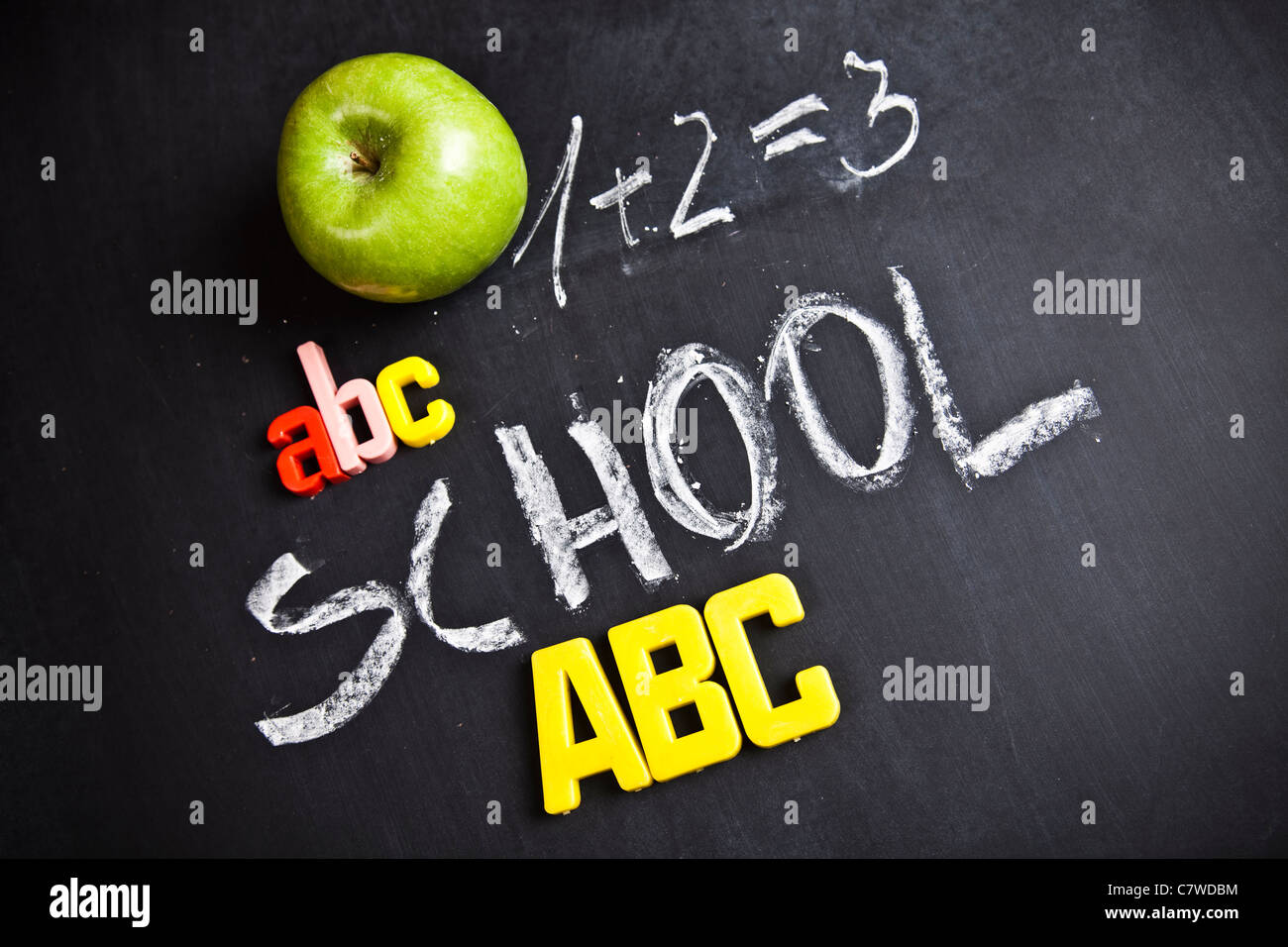 School, alphabet, letters Stock Photo - Alamy