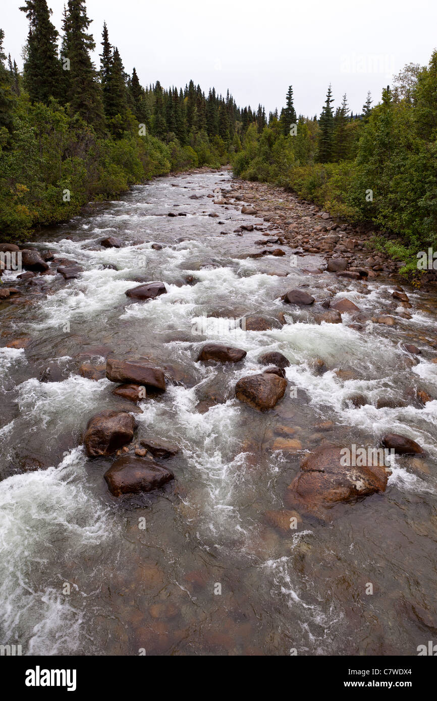 ALASKA, USA - river Stock Photo - Alamy