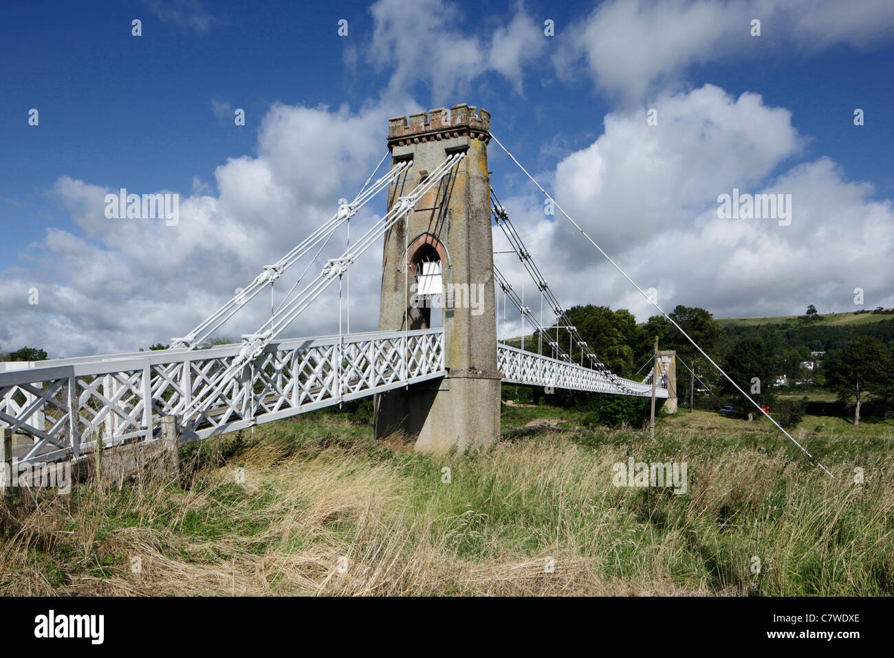 Chain Bridge Melrose High Resolution Stock Photography and Images - Alamy