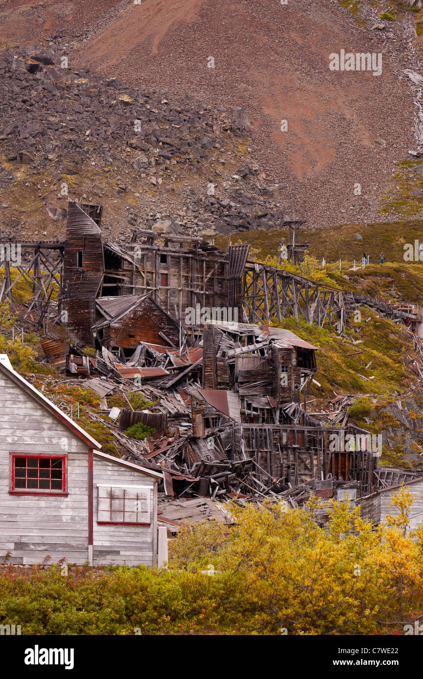 HATCHER PASS, ALASKA, USA - Independence Mine State Historical Park ...