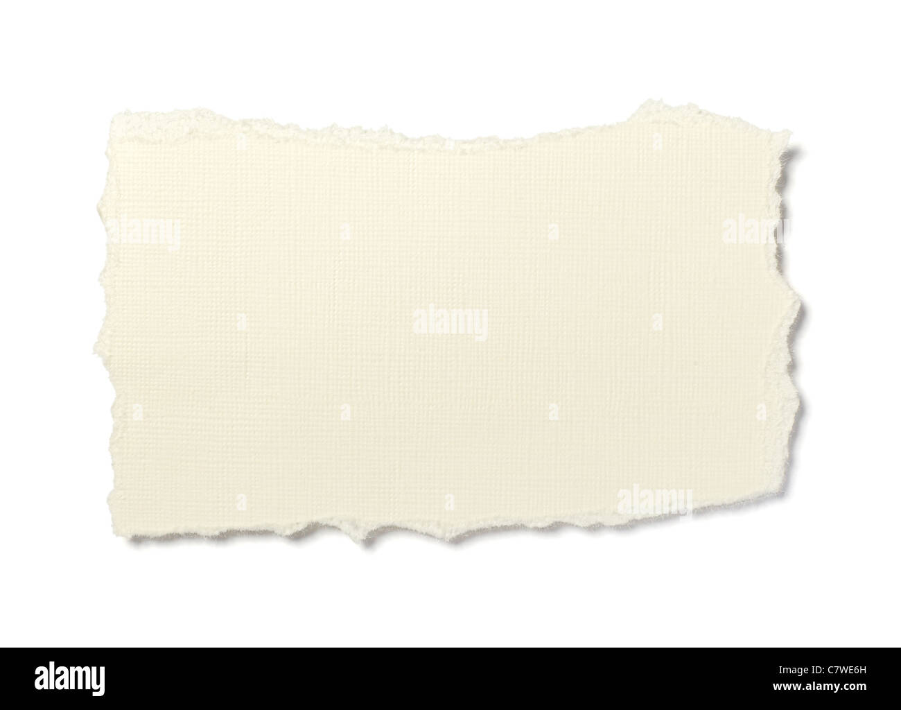 pieces of ripped note paper Stock Photo - Alamy