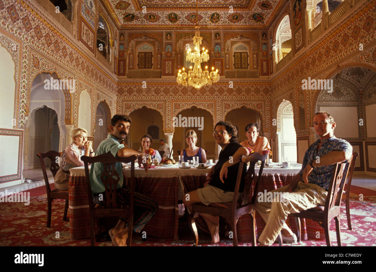 Samode Palace, Rajasthan, India Stock Photo - Alamy