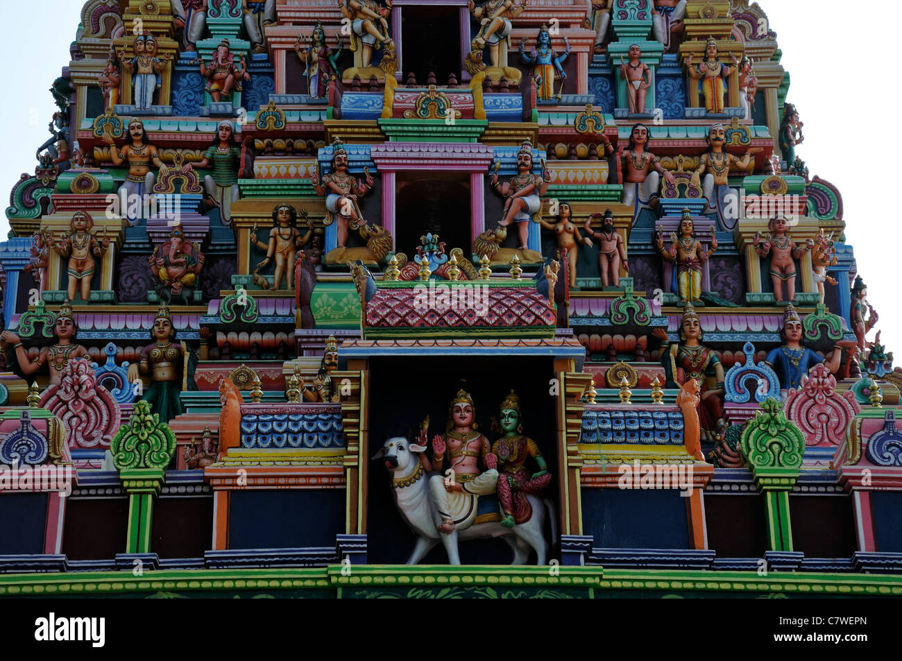 Perur Patteeswara Swamy temple Coimbatore Tamil Nadu India Gopuram ...