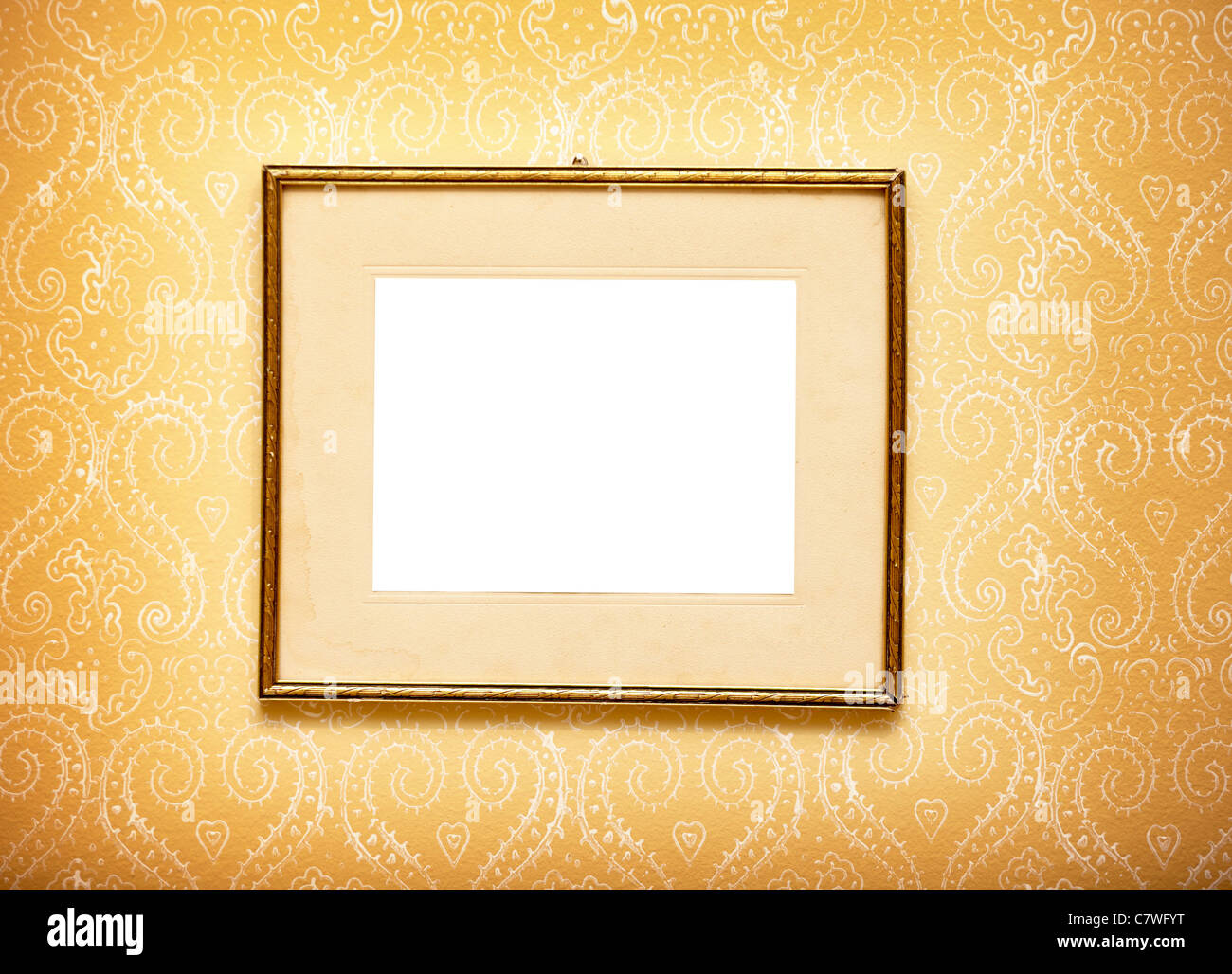 Wallpaper picture frame hi-res stock photography and images - Alamy