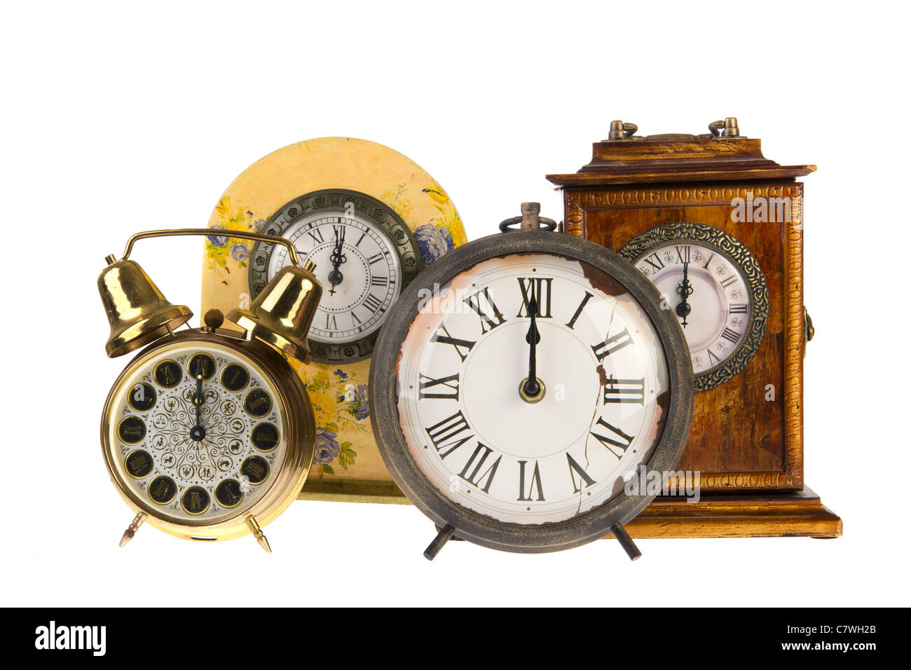 New years eve clocks hi-res stock photography and images - Alamy