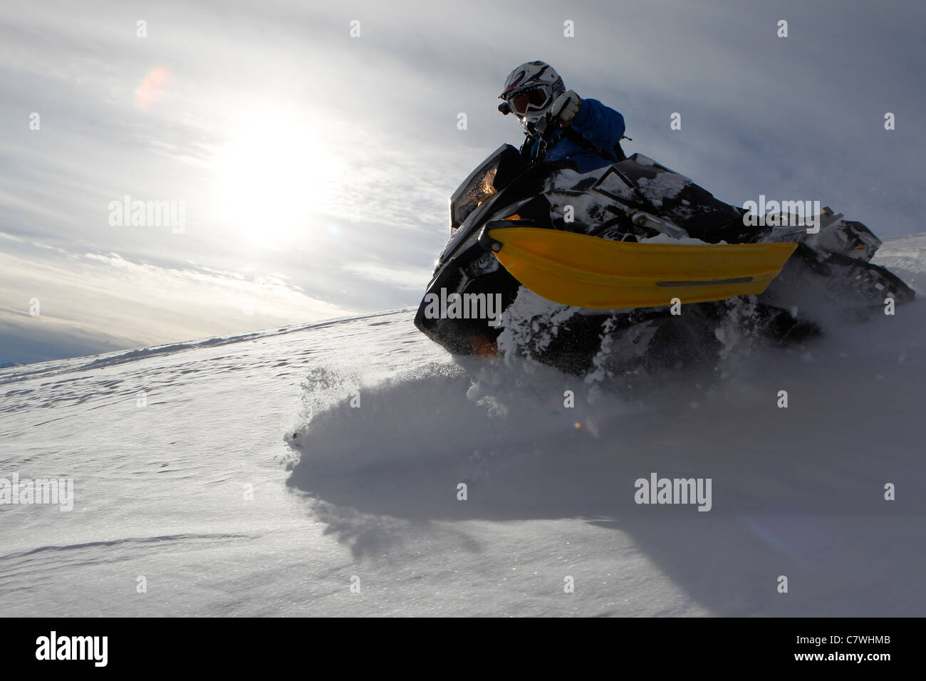 Snowmobiling trip hi-res stock photography and images - Alamy