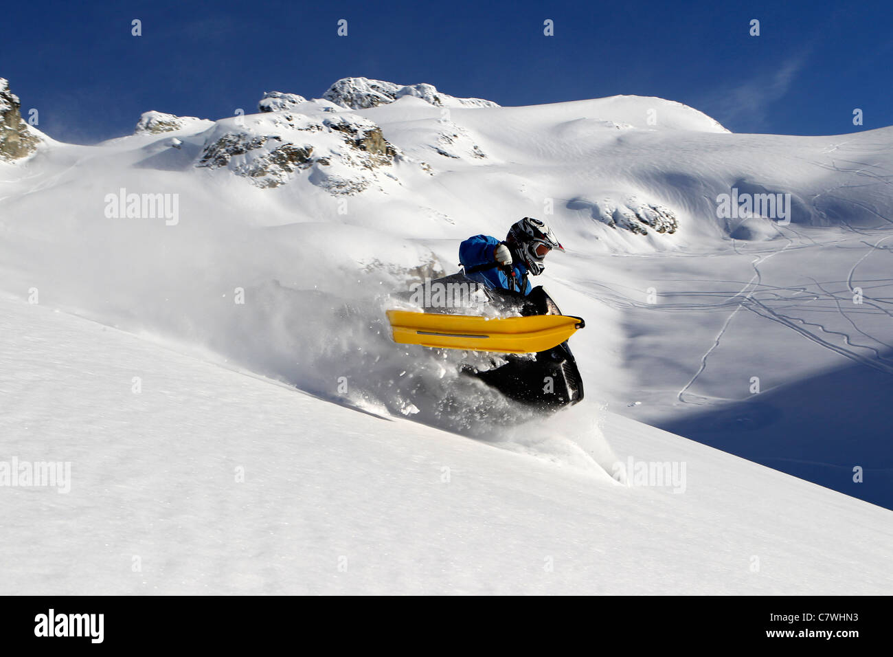 Snowmobiling trip hi-res stock photography and images - Alamy
