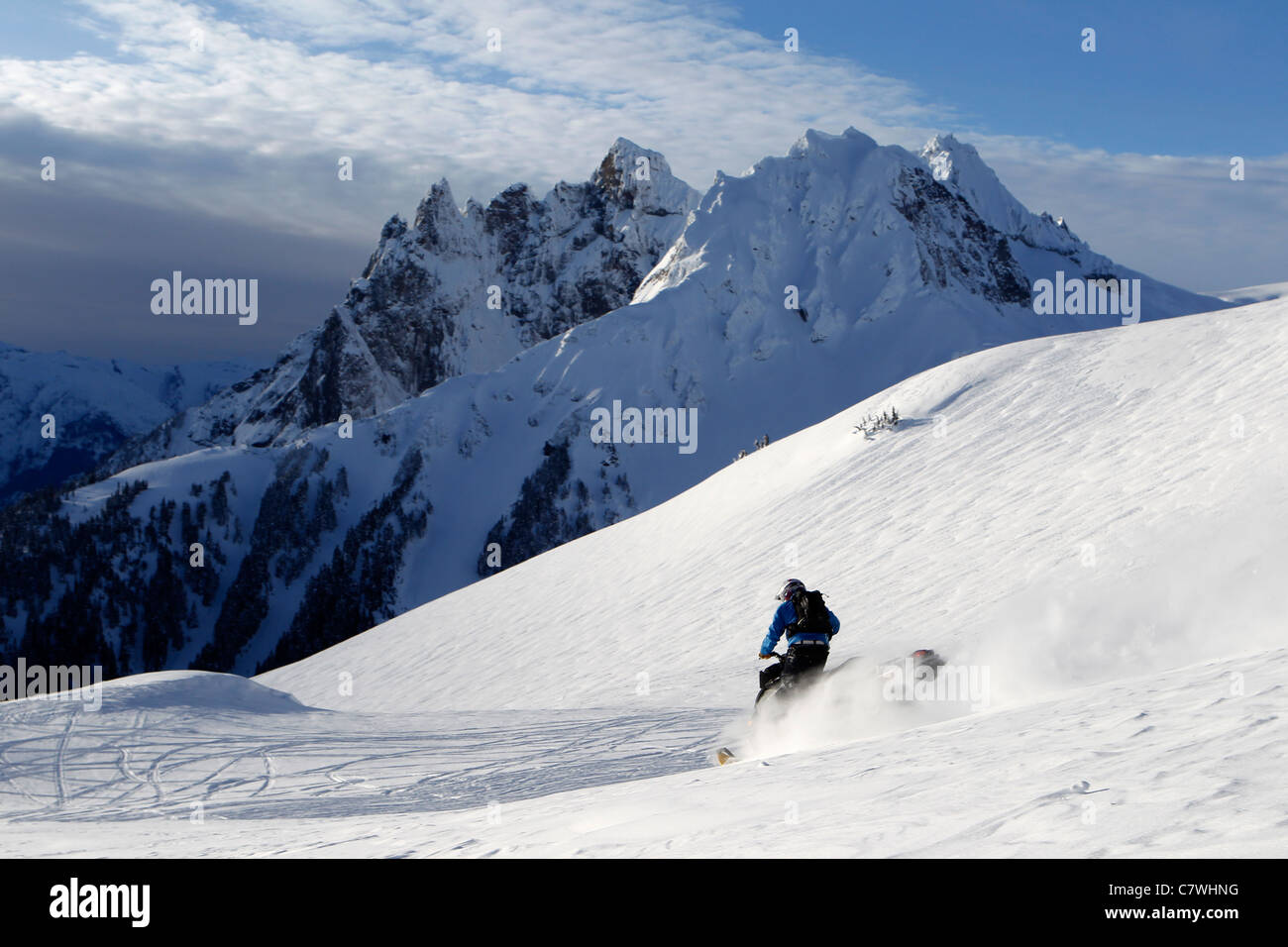 Snowmobiling trip hi-res stock photography and images - Alamy