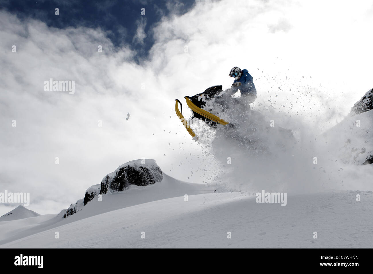 Snowmobiling trip hi-res stock photography and images - Alamy