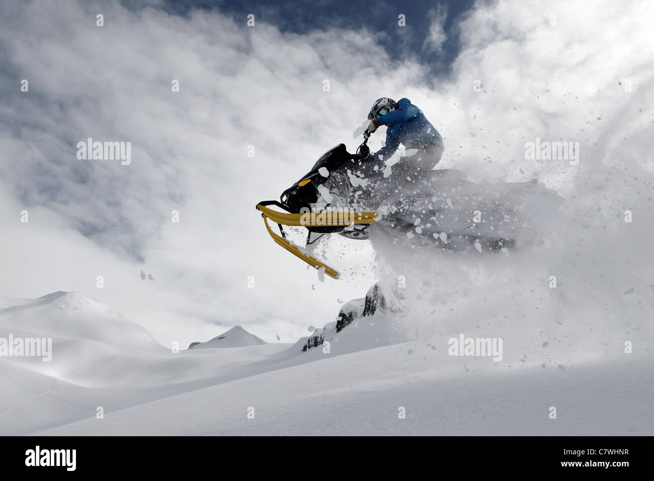 Snowmobiling trip hi-res stock photography and images - Alamy