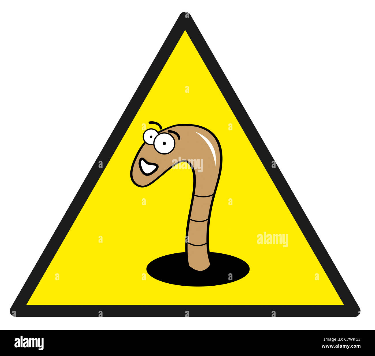 Worms sign Cut Out Stock Images & Pictures - Alamy