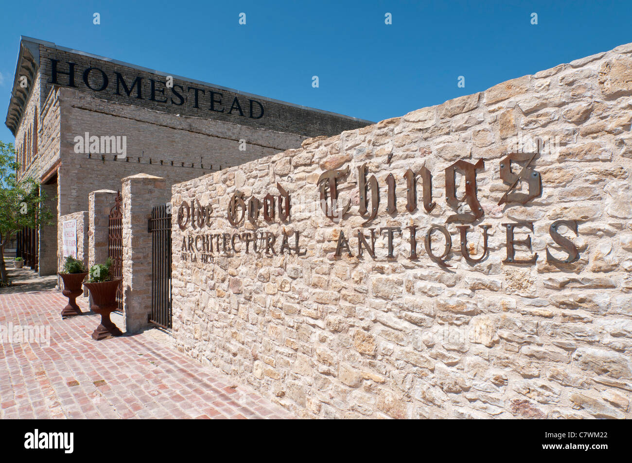 Texas, Hico, Historic downtown, architectural antique store Stock Photo ...