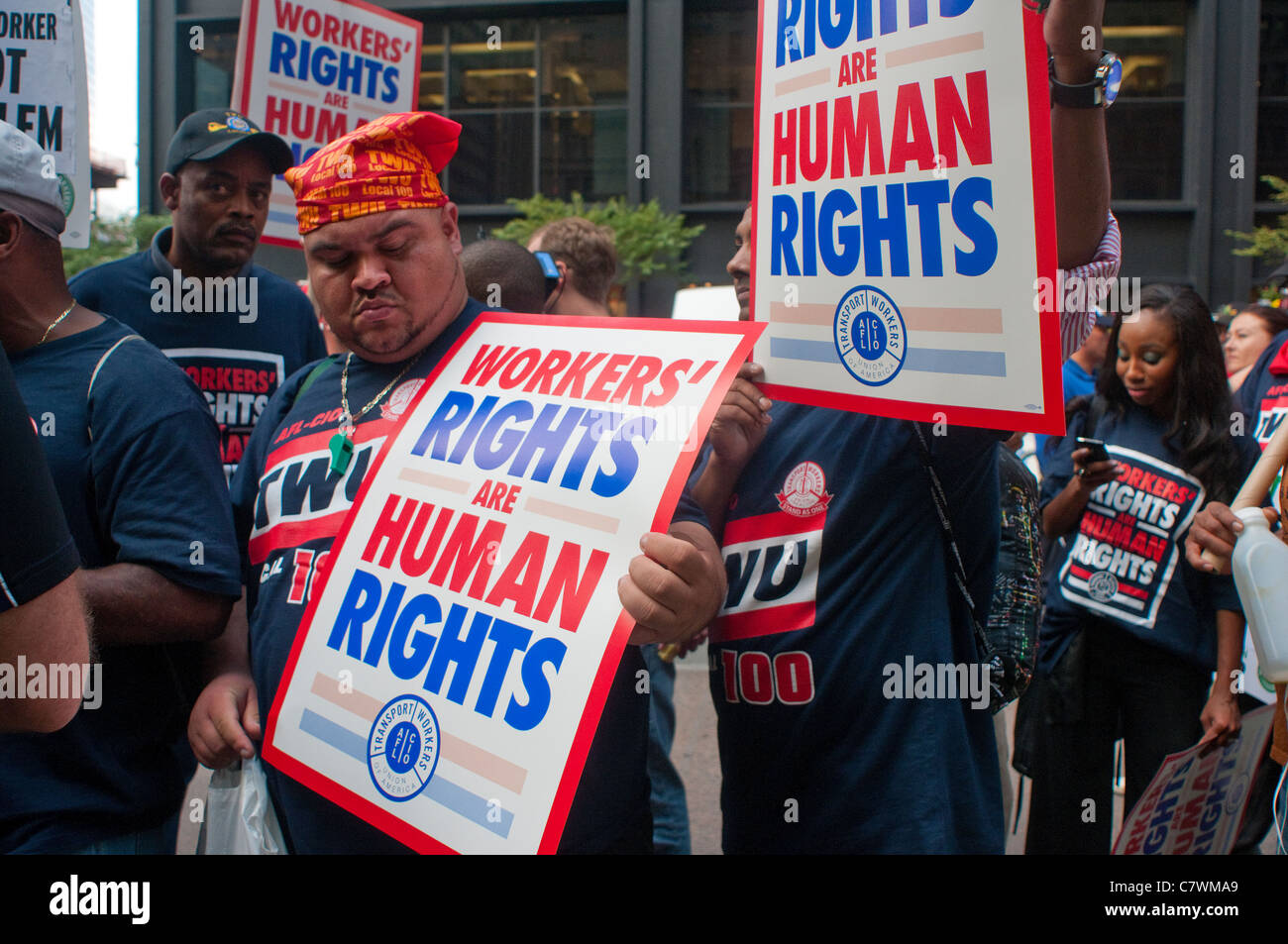 Transport workers union of america hi-res stock photography and images ...