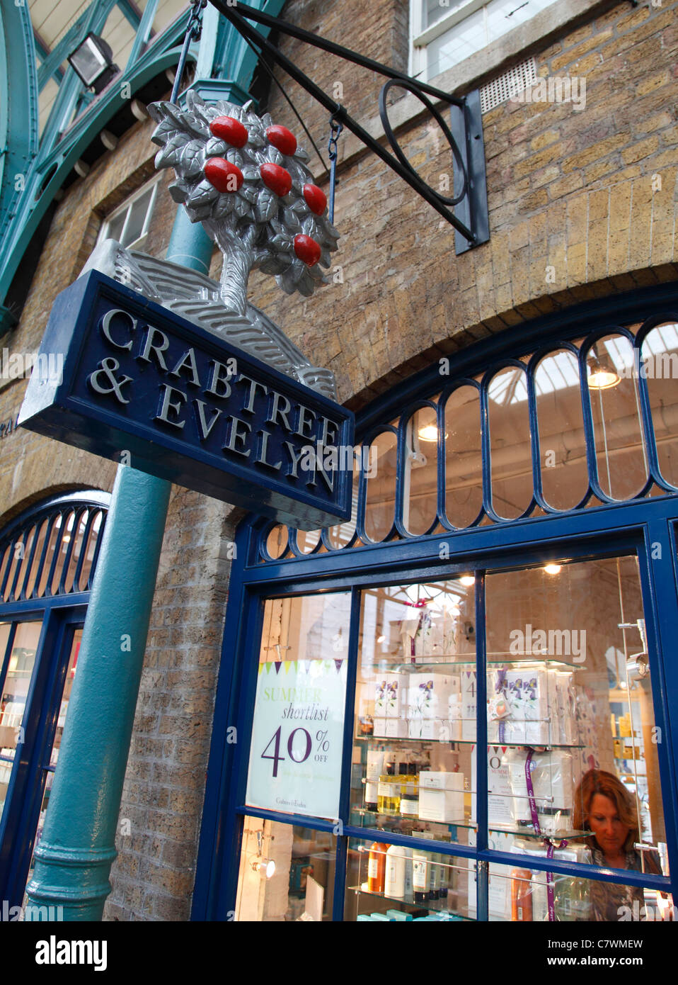 A Crabtree & Evelyn store, Covent Garden, London, England, U.K Stock ...