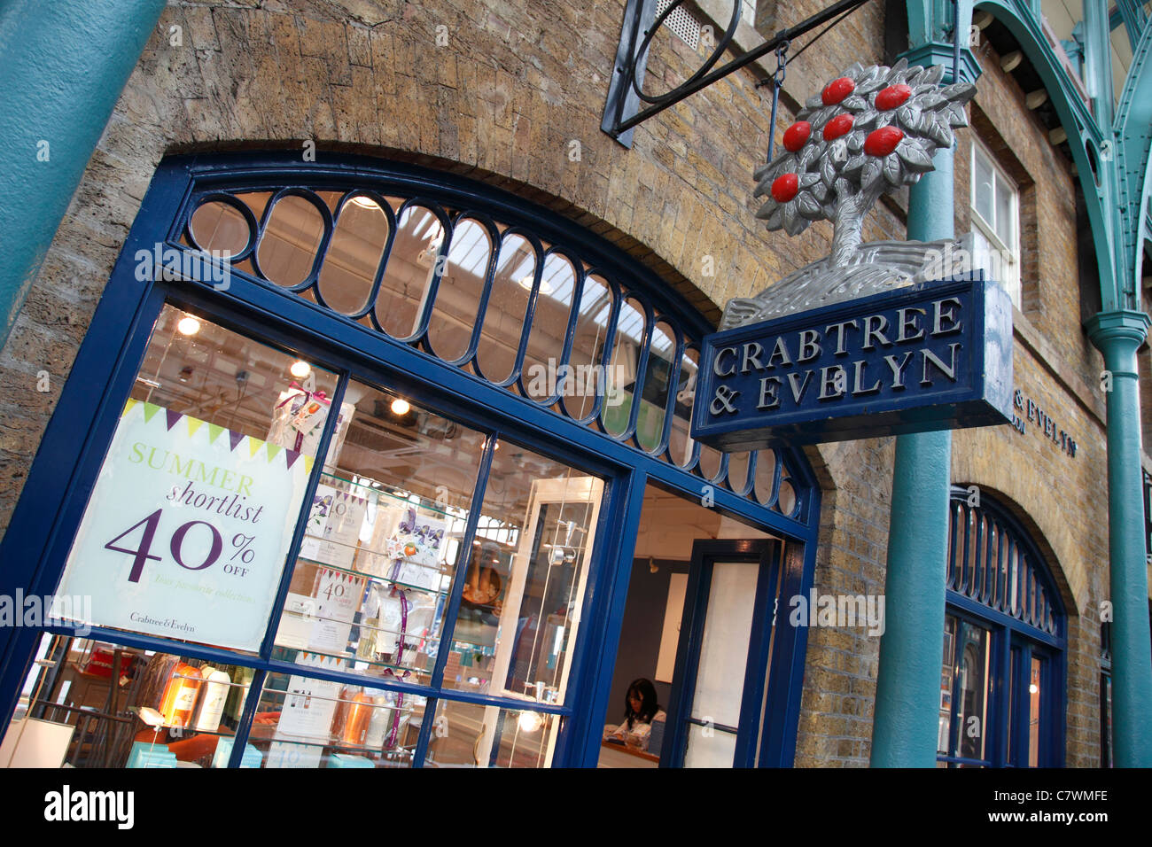 A Crabtree & Evelyn store, Covent Garden, London, England, U.K Stock ...