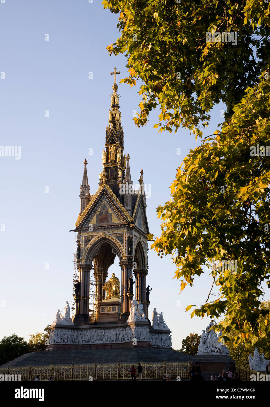 The Albert Memorial London Stock Photo - Alamy