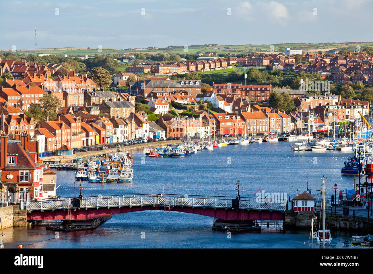 Whitby harbour, North Yorkshire Stock Photo - Alamy