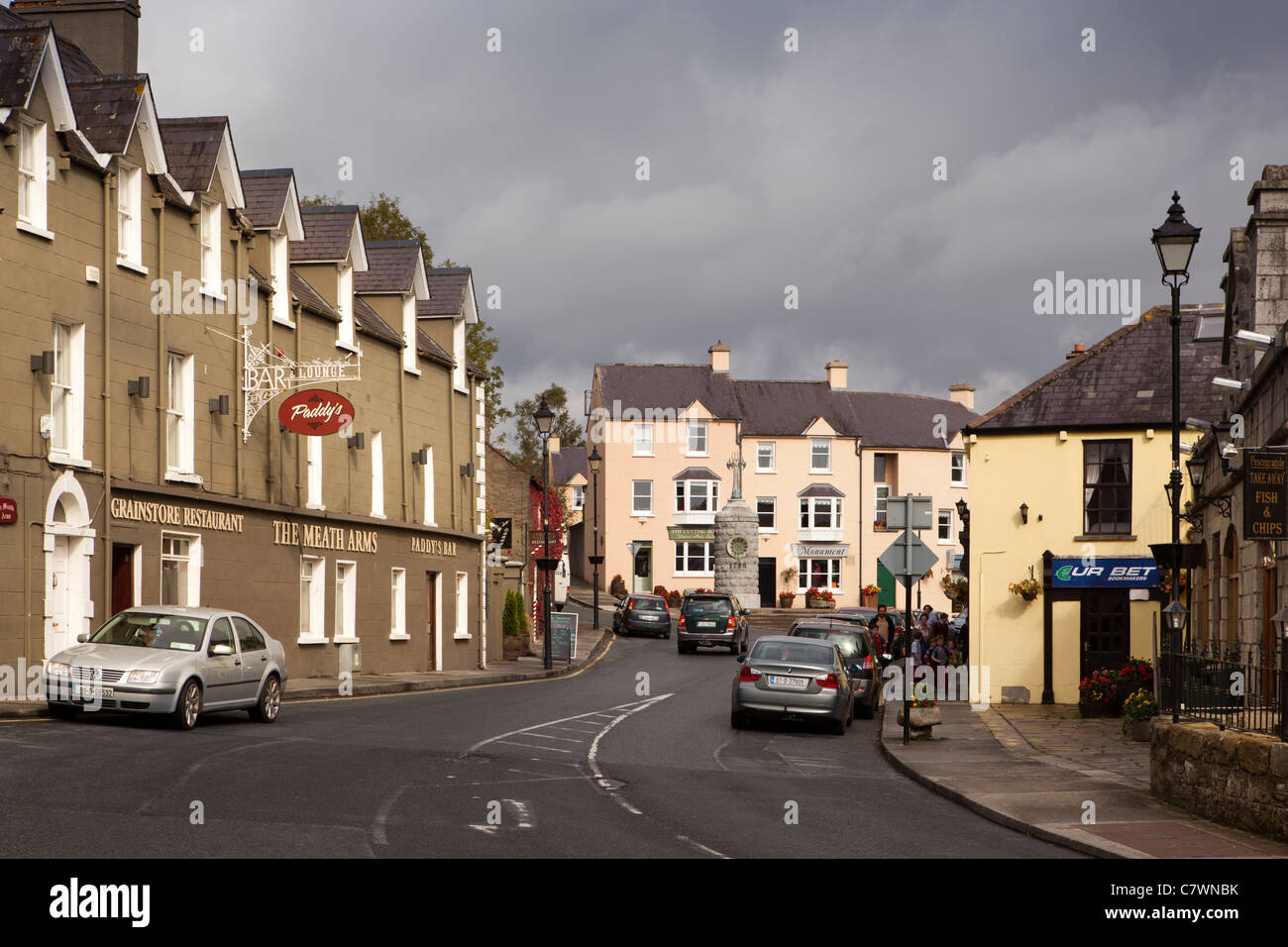 Ireland, Co Wicklow, Aughrim, Main Street Stock Photo - Alamy