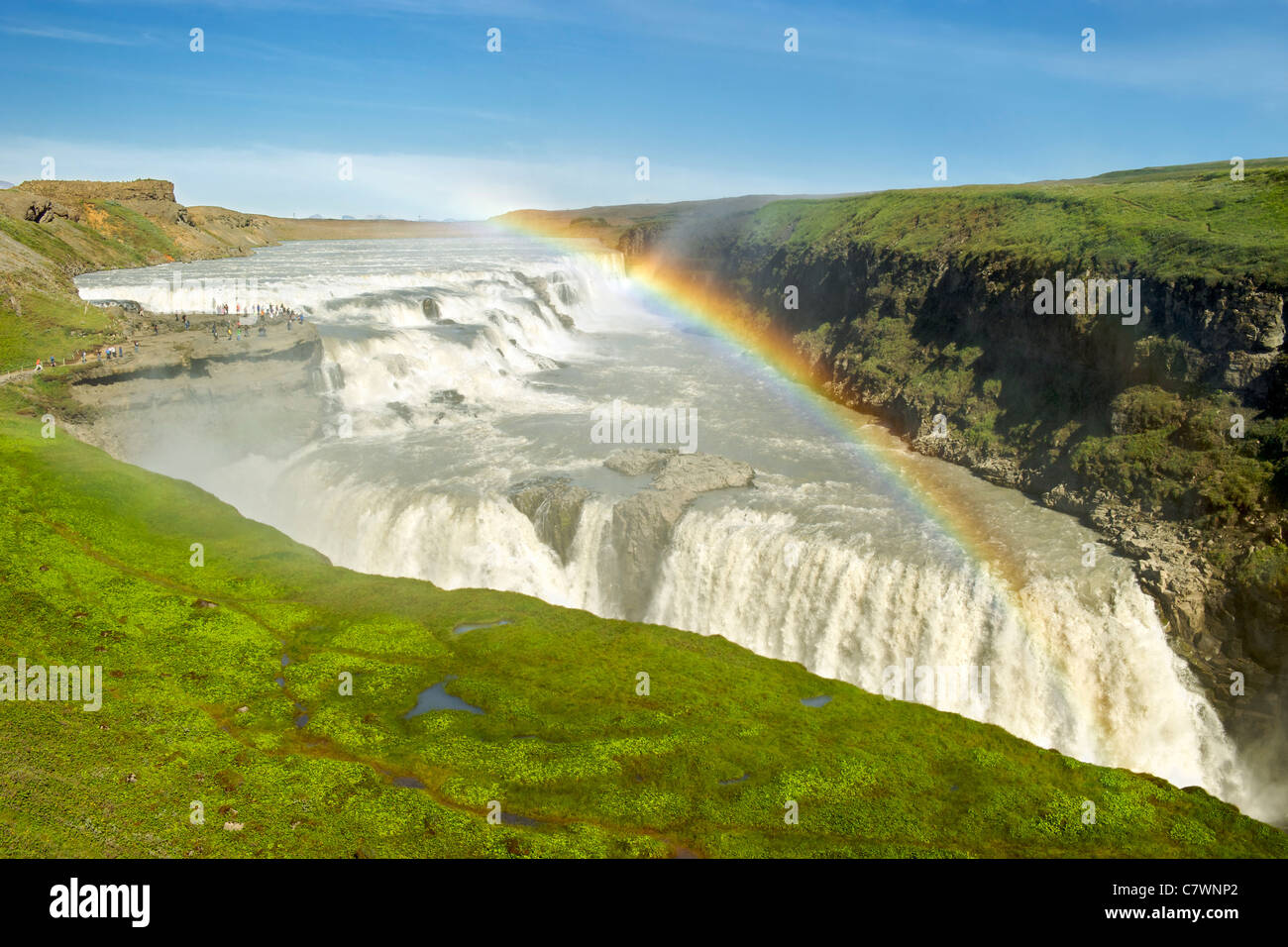 Gullfoss waterfall hi-res stock photography and images - Alamy