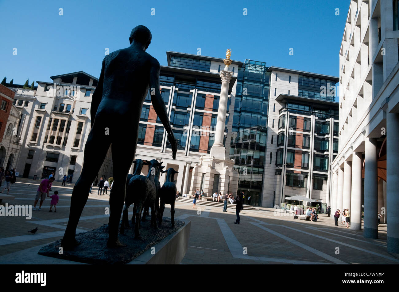 Paternoster square london sculpture hi-res stock photography and images ...