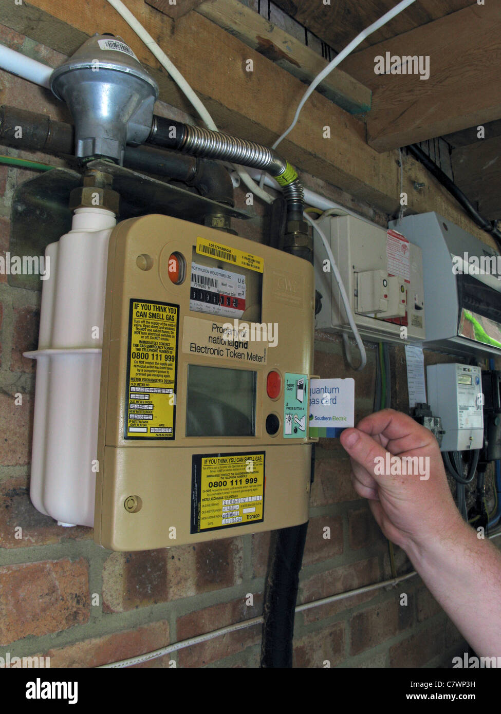 Gas meter hi-res stock photography and images - Alamy