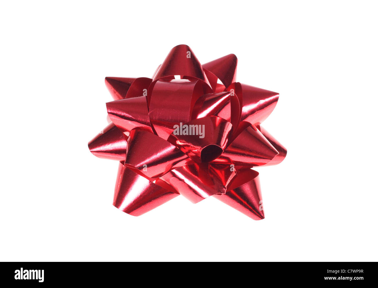 shiny bow, photo on the white background Stock Photo - Alamy