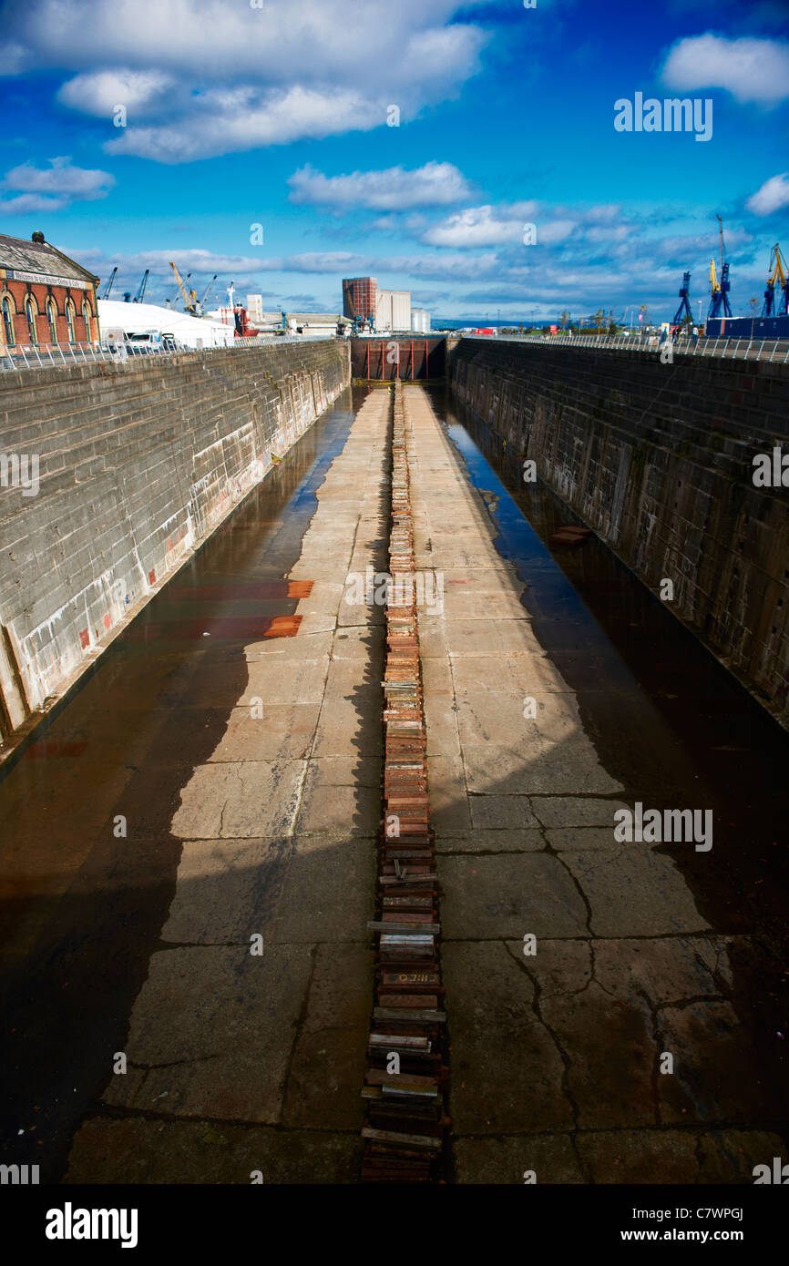Thompson Gravine Dock and pump house which was used for fitting out ...
