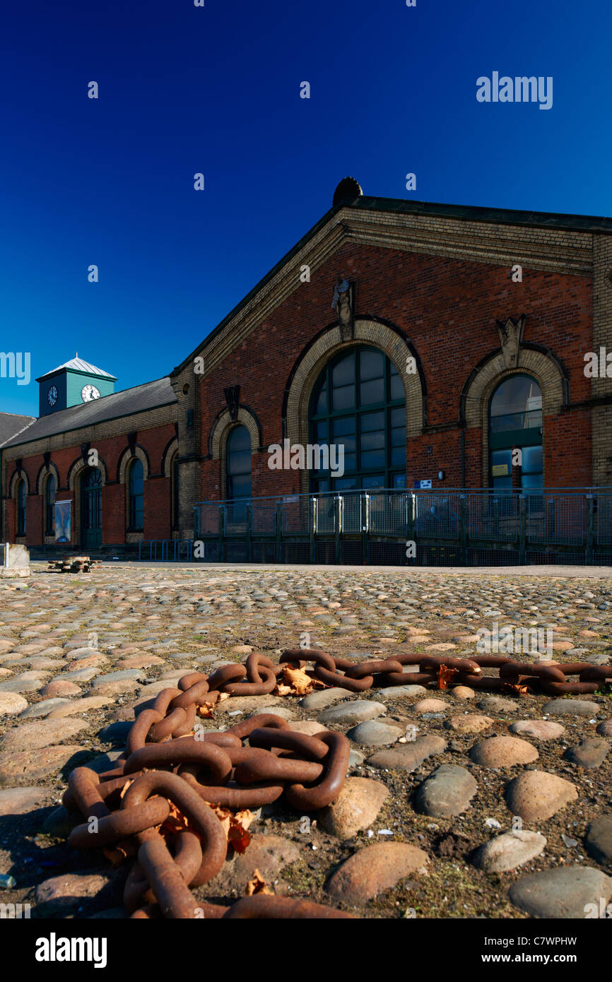 Thompson Dock Pump House which was used for fitting out Titanic Stock ...